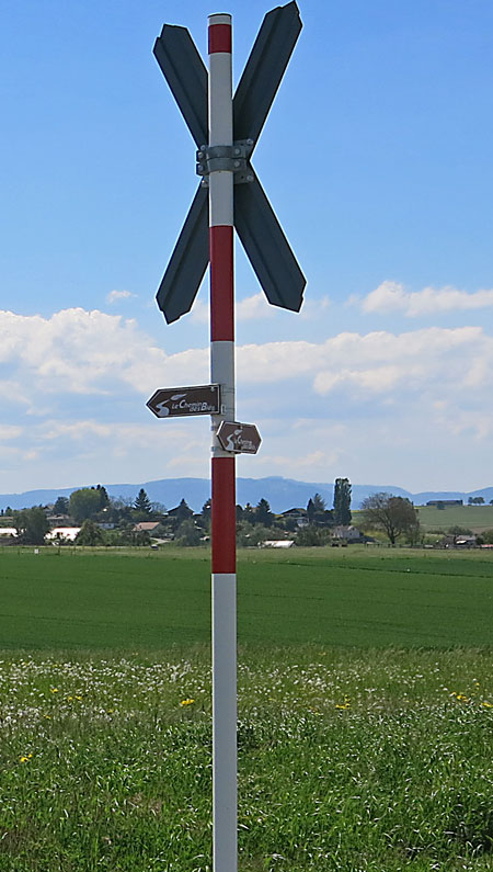 Chemin de Blés | Balisage tout le long du parcours